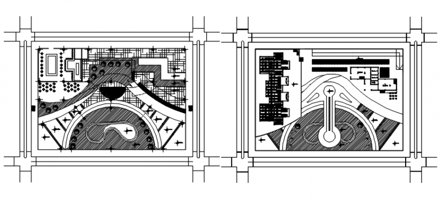 Drawing of urban planning AutoCAD file Drawing of urban planning AutoCAD file