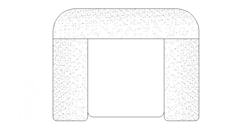 Dynamic sofa set chair top view elevation block details dwg file Dynamic sofa set chair top view elevation block details dwg file