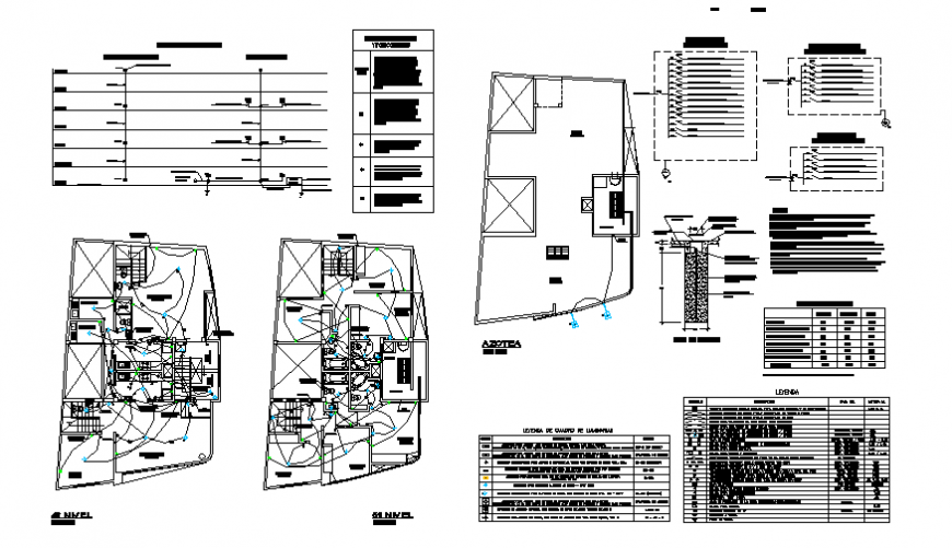 First and second floor electrical layout plan and auto-cad details of ... First and second floor electrical layout plan and auto-cad details of ...