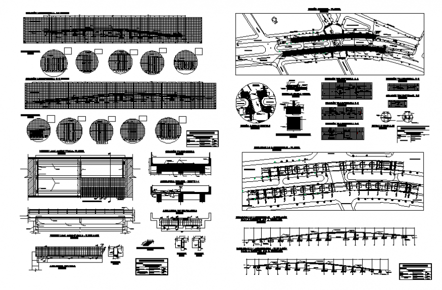 Foundation plan and constructive structure details of office building ... Foundation plan and constructive structure details of office building ...