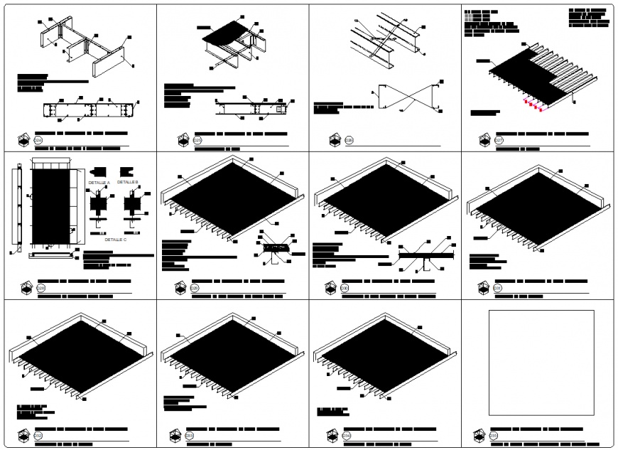 Hatching slab section plan layout file Hatching slab section plan layout file