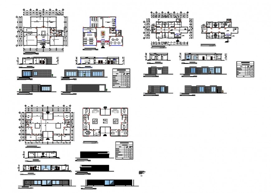 Hotel building all sided elevation, section, floor plan and auto-cad ... Hotel building all sided elevation, section, floor plan and auto-cad ...