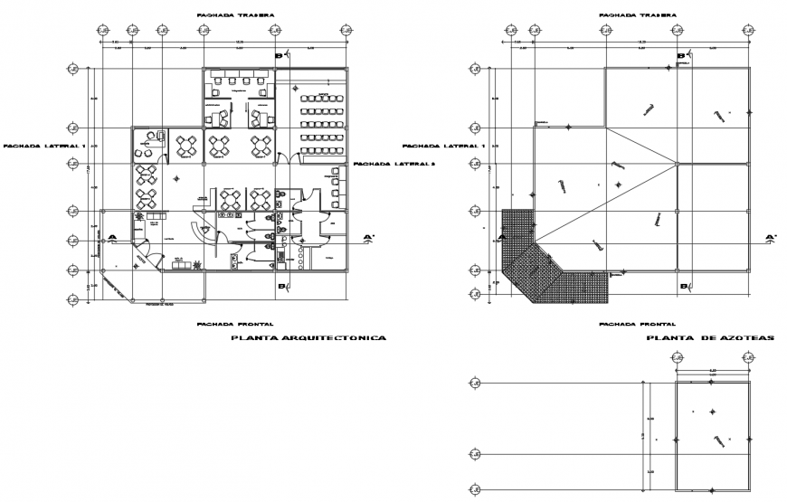 Hotel building working plan 2d view layout file in dwg format Hotel building working plan 2d view layout file in dwg format