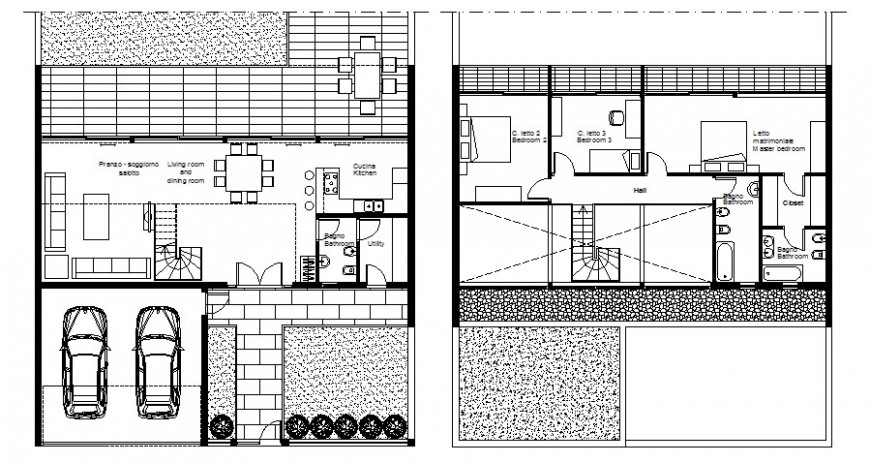 House center line plan 2d drawing in autocad House center line plan 2d drawing in autocad