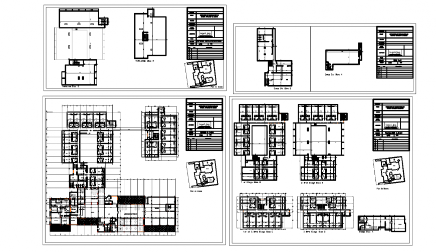 Luxuries multi-story hotel building floor plan distribution and auto ...