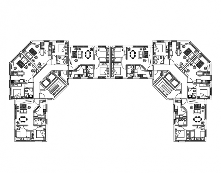 Multi-flooring, multi-family residential housing building architecture ... Multi-flooring, multi-family residential housing building architecture ...
