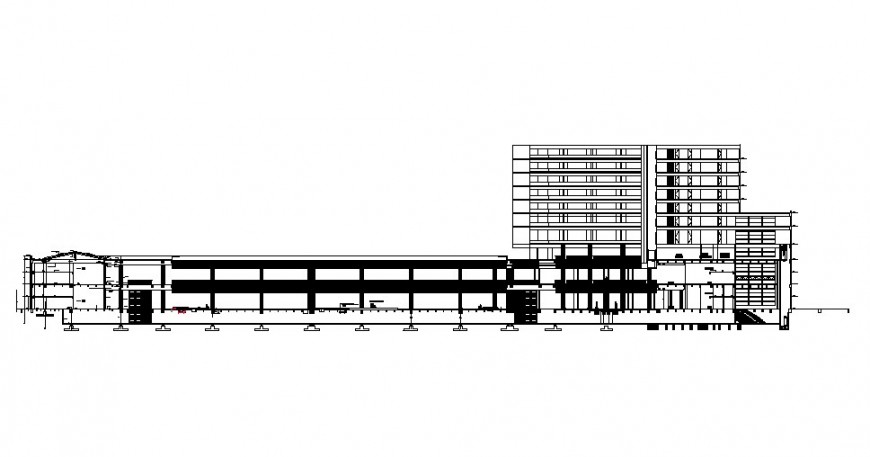Multi-story luxuries hotel building main section cad drawing details ... Multi-story luxuries hotel building main section cad drawing details ...