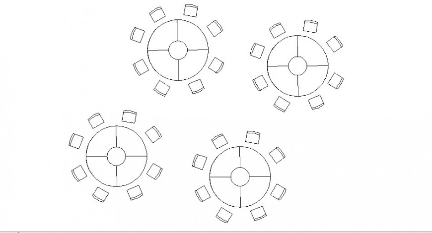 Multiple dining table elevation 2d blocks cad drawing details dwg file Multiple dining table elevation 2d blocks cad drawing details dwg file
