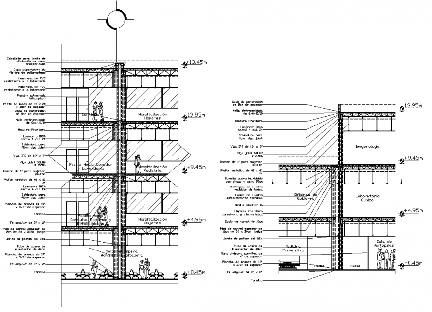Slab section plan layout file Slab section plan layout file
