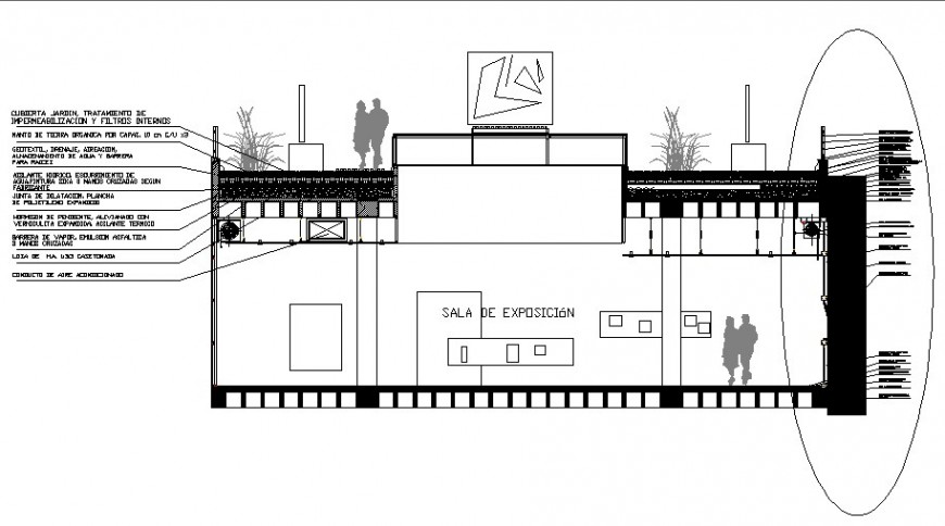 Yard desk front constructive section cad drawing details dwg file Yard desk front constructive section cad drawing details dwg file