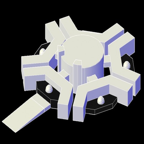 3D Museum Building Model Design DWG File