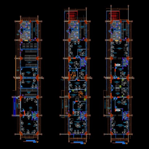 Government Layout Plan AutoCAD Drawing Download DWG File