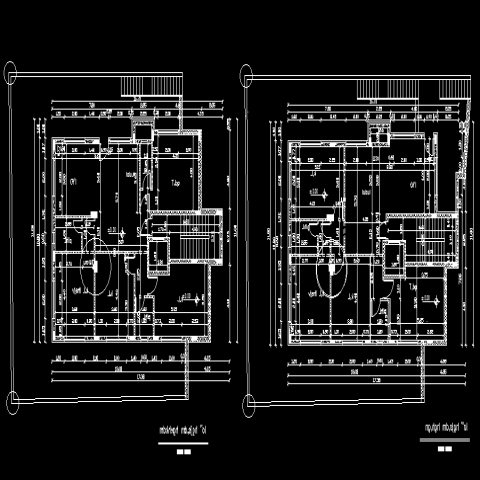 House Floor Plan with some Electric Details Architecture Plan AutoCAD ...