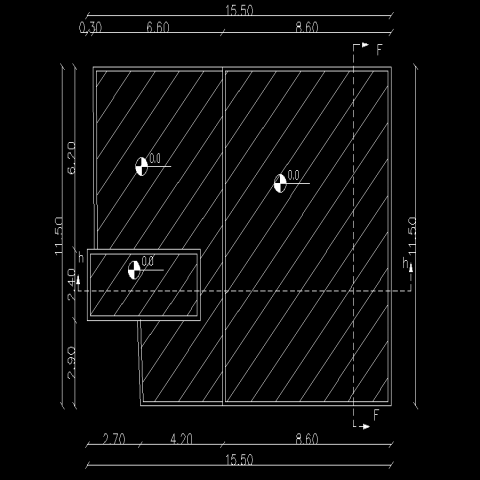 Working Plan of Terrace AutoCAD Drawing DWG File Download the file for free