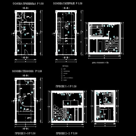 2D Office Interior Design CAD Drawing Free Download DWG File