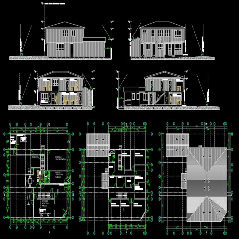 Administration Office Project Plan CAD Drawing Download DWG File