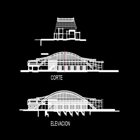 Market location plan and elevation detail