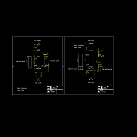 Pile plan and section dwg file