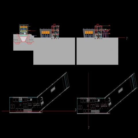 Section Marine terminal plan layout file