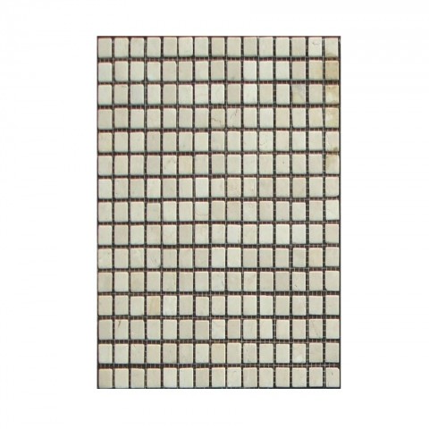 Square 3d tile cad block design dwg file