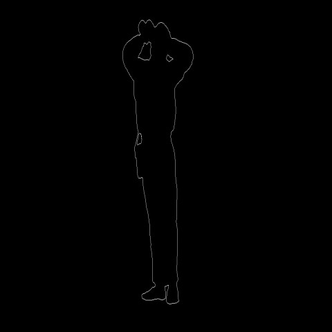 Standing man cad block design dwg file