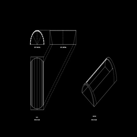 Vaults plan and section detail dwg fil